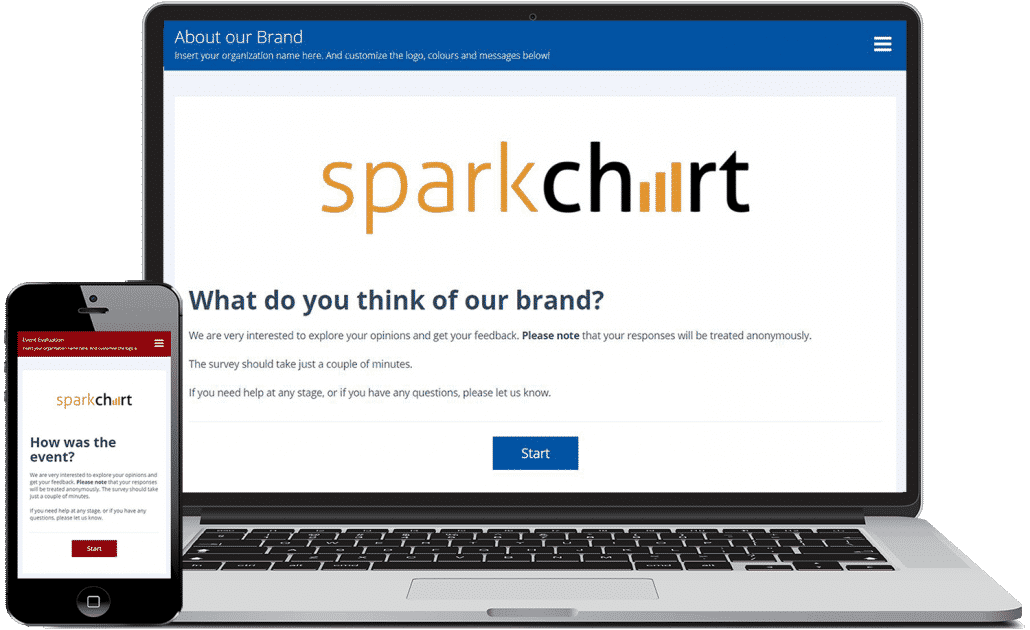 Customer Surveys - Spark Chart Survey Software Tool